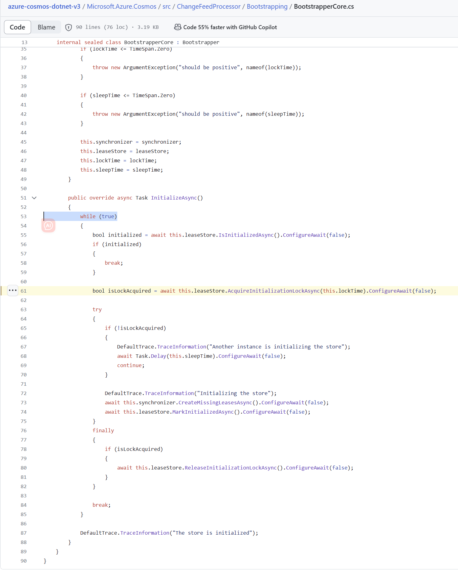 Cosmosdbtrigger Attribute Createleasecontainerifnotexists Will Create A Container Which Ttl Is