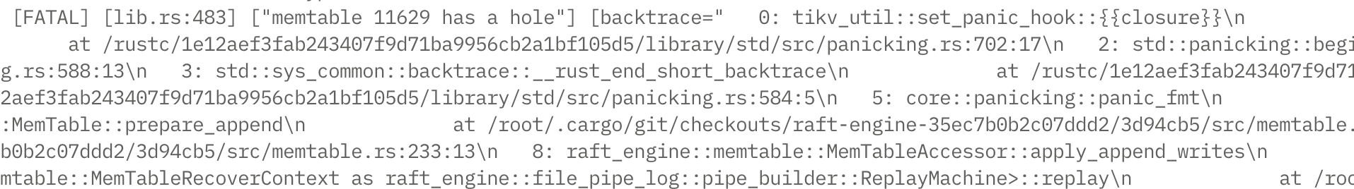 Raft Engine is in inconsistent state after snapshot apply is interrupted · Issue #12470 · tikv ...