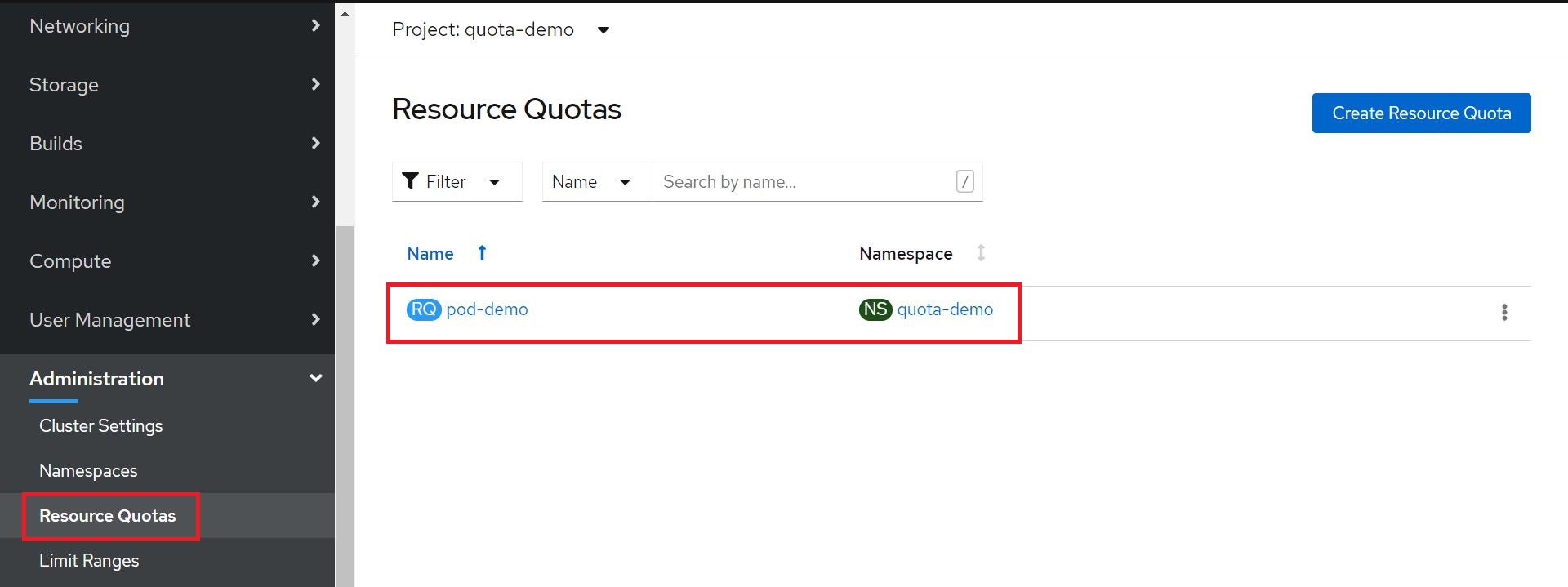 GitHub - nerdingitout/oc-quota: Enforcing resource consumption limits using OpenShift ResourceQuota