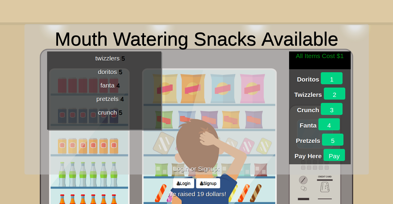 GitHub - dscarlett-chwy/Vending-For-A-Cause: A Full Stack Application ...