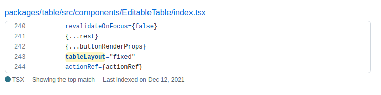 🐛[BUG] EditableProTable fixed table layout · Issue #4560 · ant-design/pro-components · GitHub