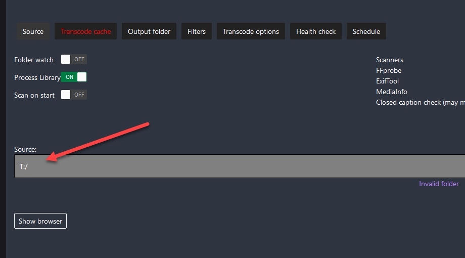 Space in source name giving invalid folder error · Issue #657 · HaveAGitGat/Tdarr · GitHub