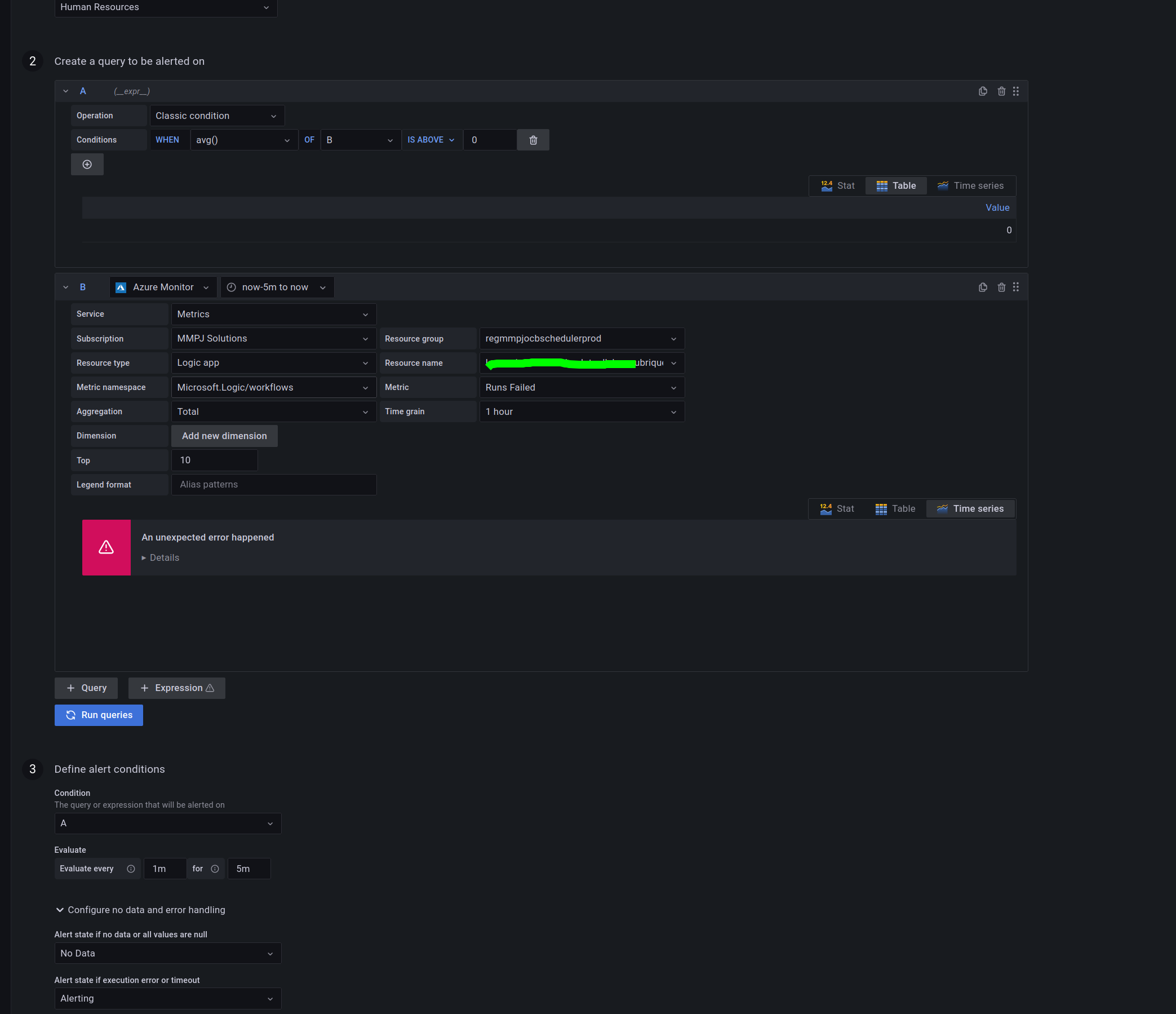 Error When Creating A Alert Using The New Unified Alerting After Upgrade To 83 · Issue 42755