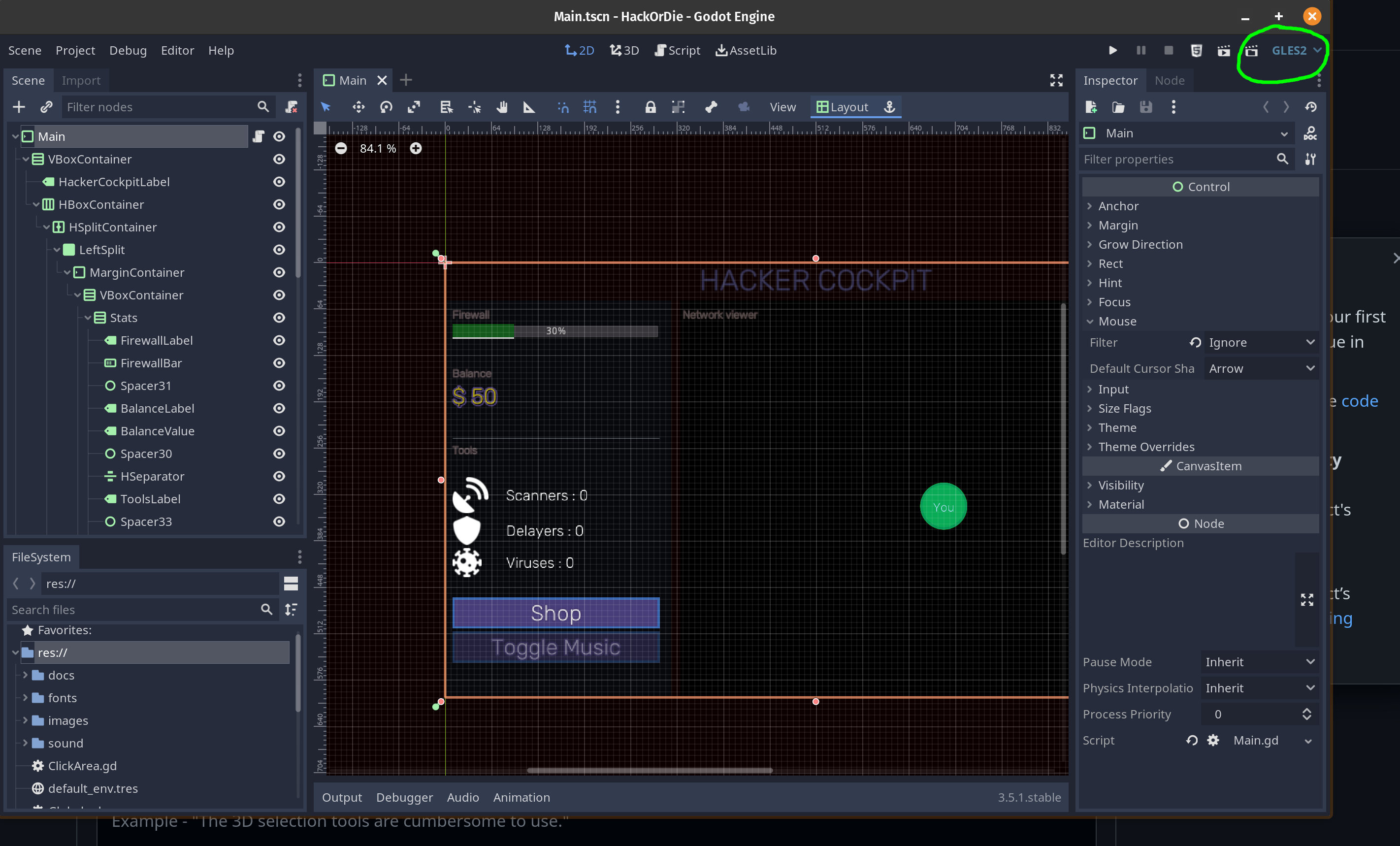 Readd renderer selection dropdown to the editor window · Issue #5979 · godotengine/godot ...