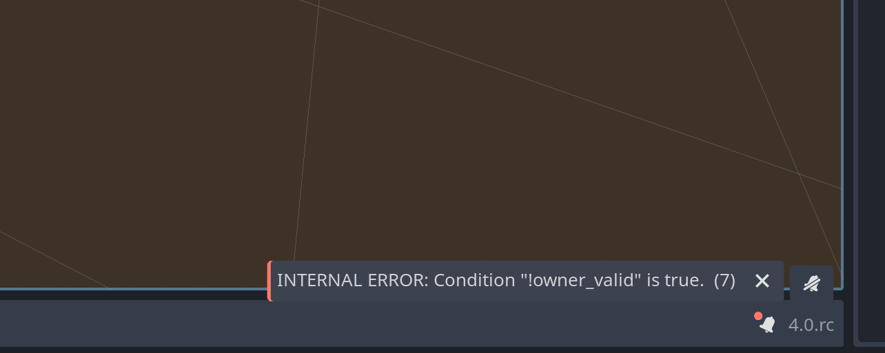 Crash while changing node root type · Issue #72555 · godotengine/godot · GitHub