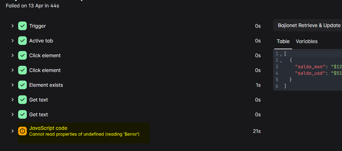 Cannot read properties of undefined (reading $error) · Issue #446 · AutomaApp/automa · GitHub