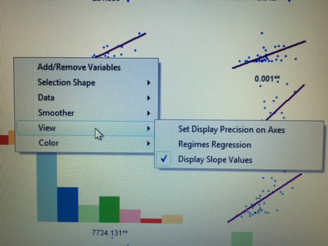 scatter plot matrix - change default regime regression · Issue #1485 ...