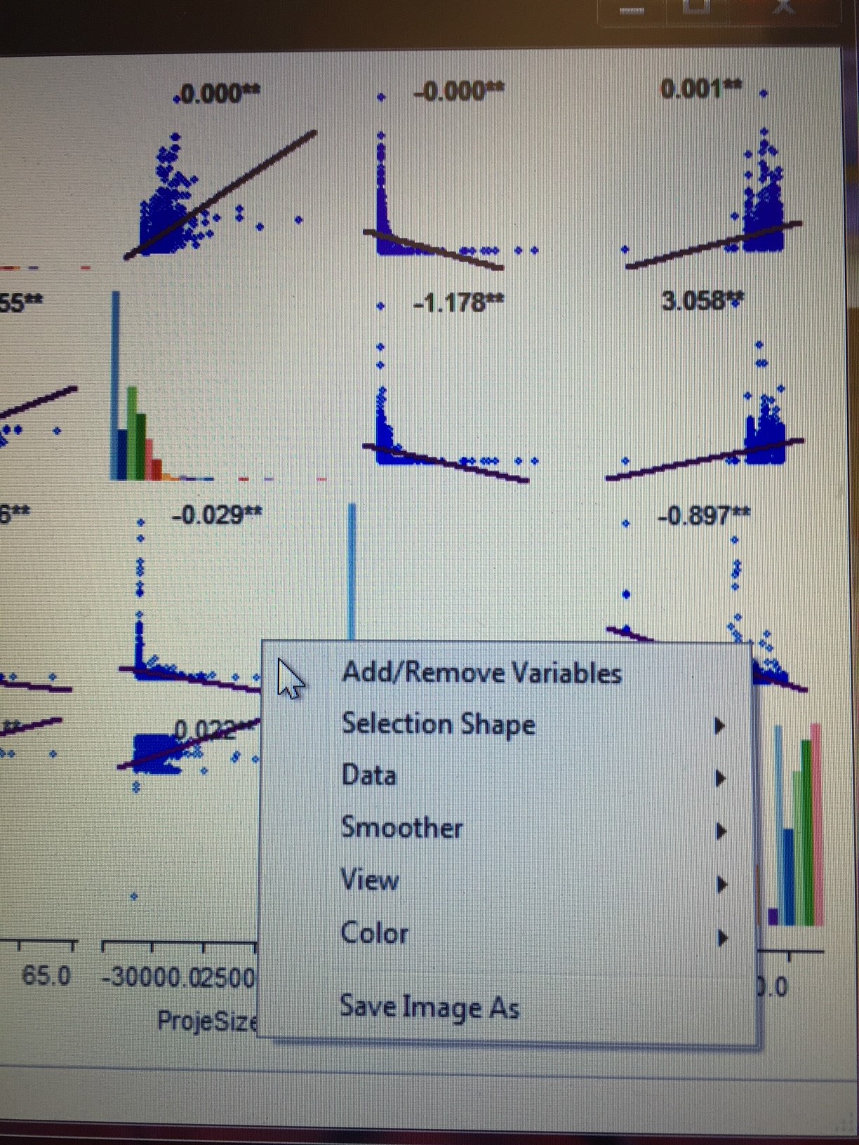 Save Scatter Plot Matrix as image: add option as for other views ...