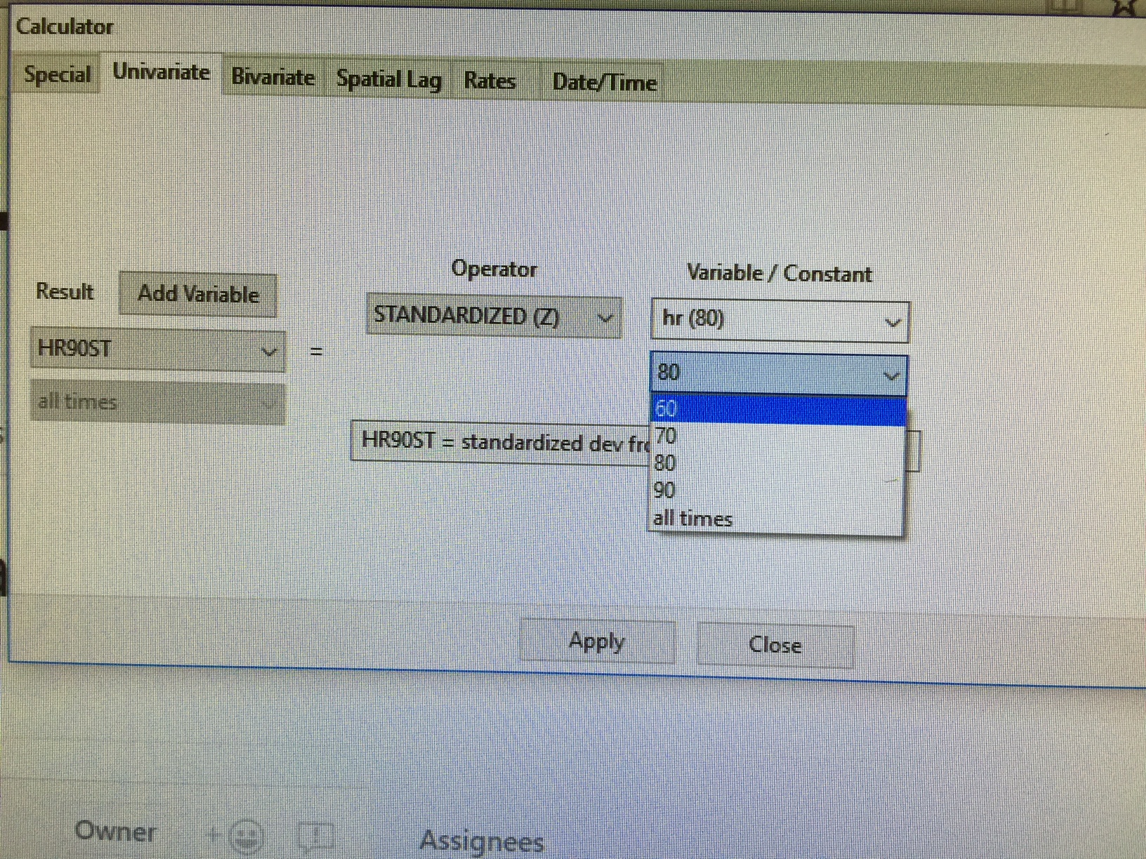 Table Calculator Problem With Grouped Variables · Issue 1623 · Geodacentergeoda · Github