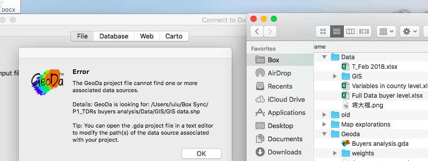 Saving/Opening GDA Project with File Geodatabase · Issue #1239 ...