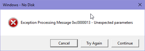 exception processing message 0xc0000013 unexpected parameters · Issue #879 · qarmin/czkawka · GitHub