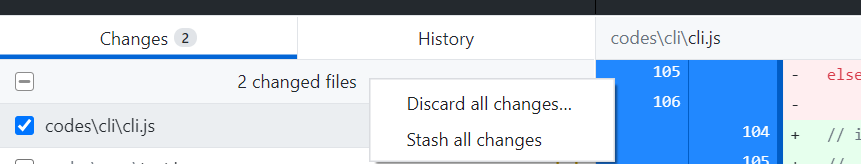 Able to stash selected files · Issue #12528 · desktop/desktop · GitHub