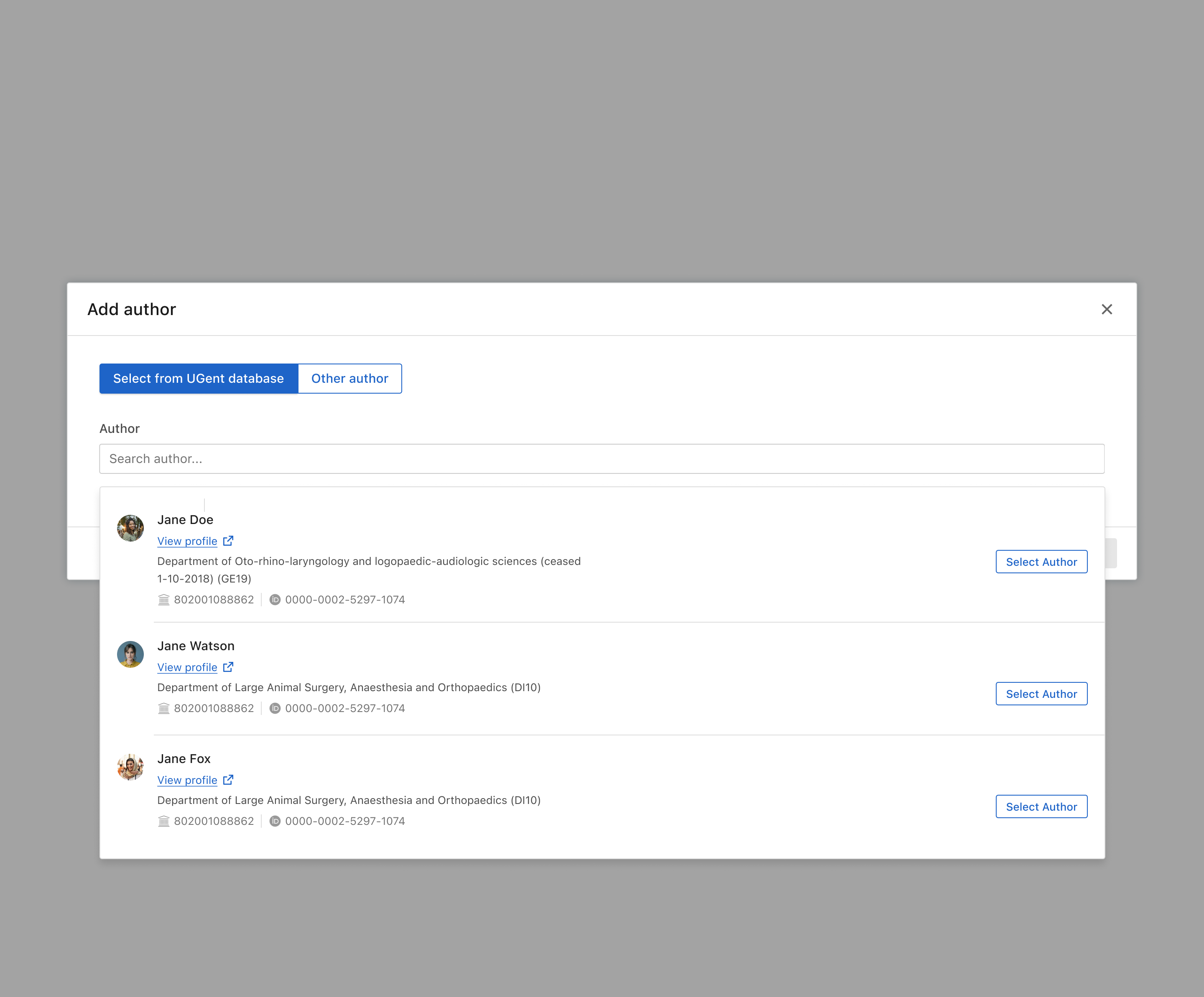 I can add authors and editors to a record. · Issue #397 · ugent-library/biblio-backoffice · GitHub