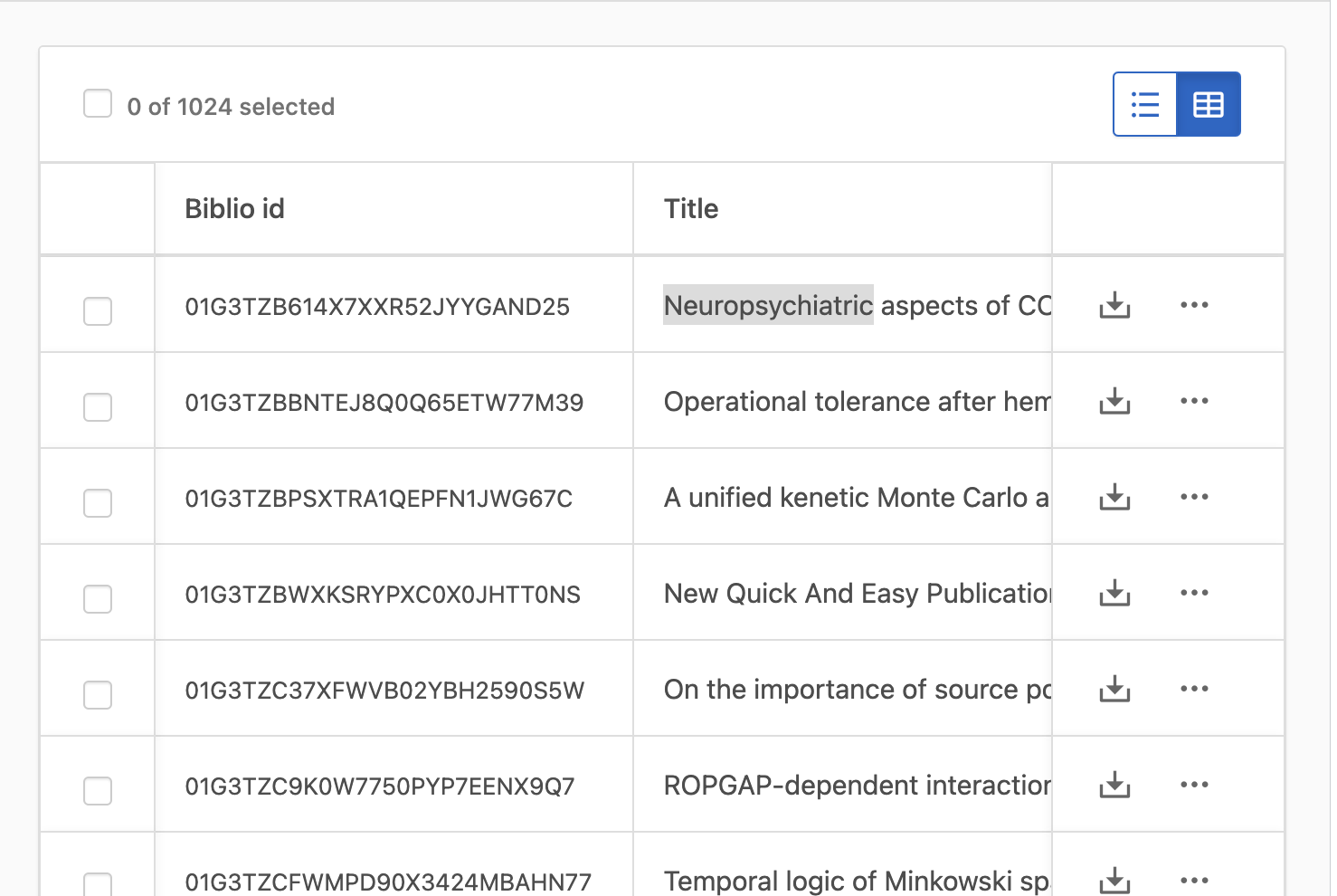 As a reviewer, when I use Biblio in a split screen, the functionalities must still be visible ...