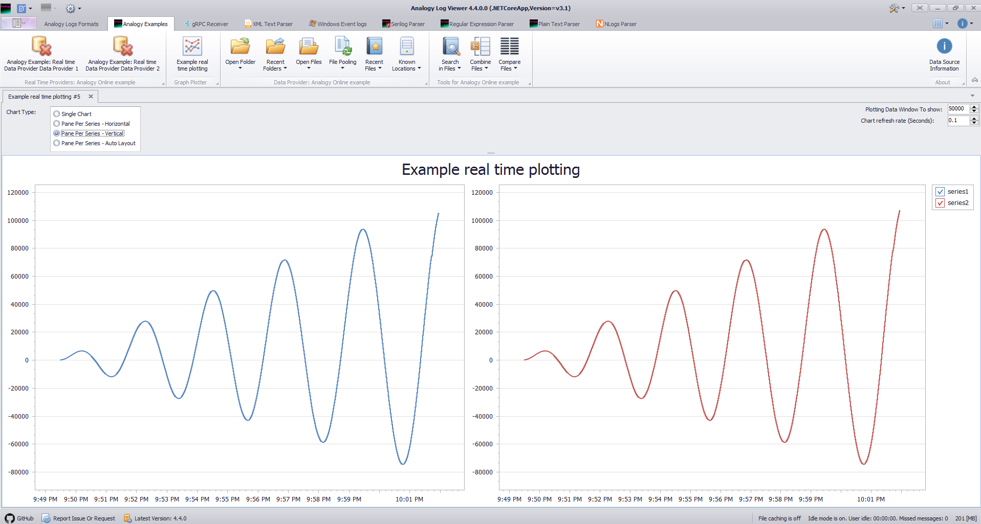 [Plotting] add option to split charts to different panes · Issue #776 ...