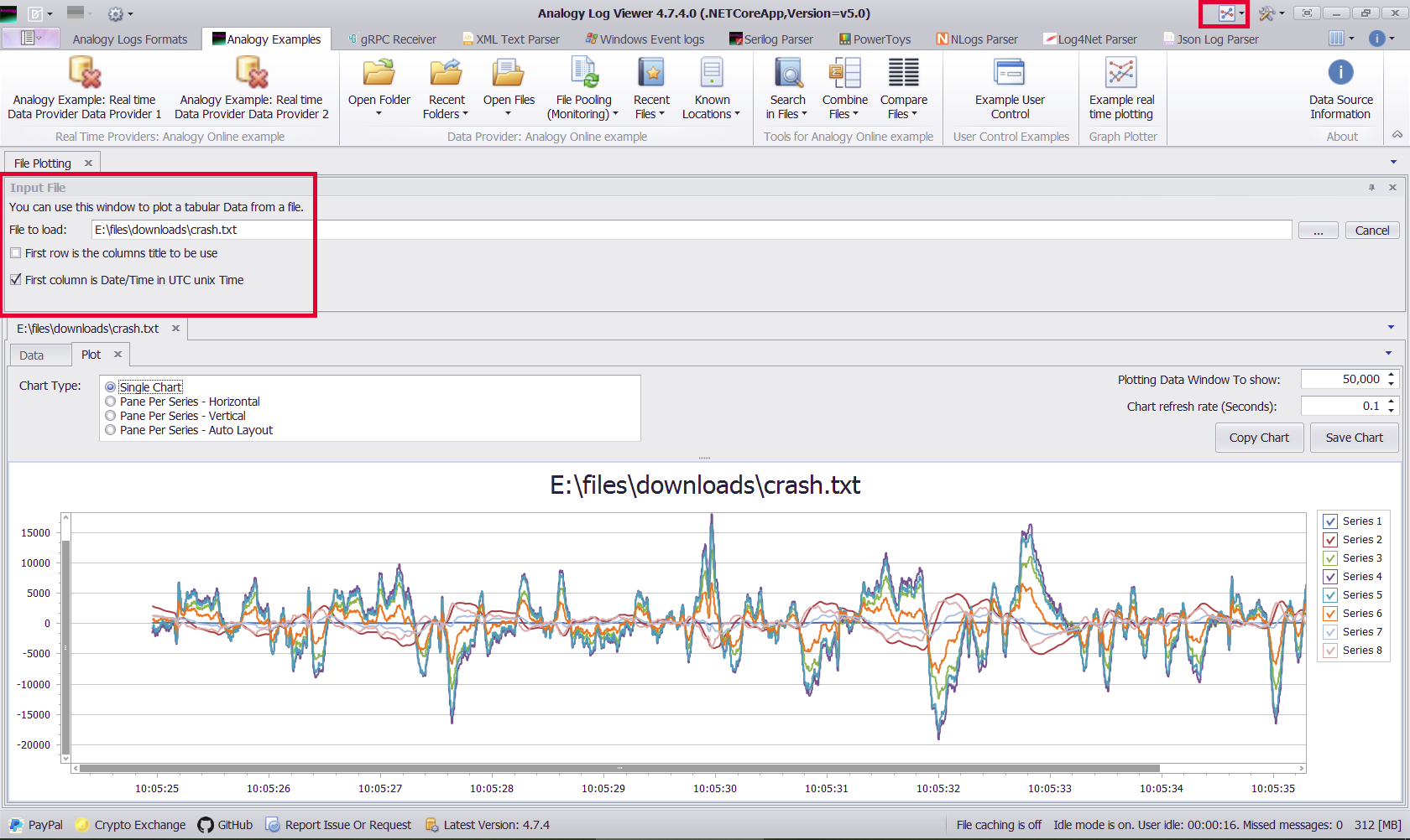 [Plotting] Add Generic column plotter · Issue #1053 · Analogy-LogViewer ...