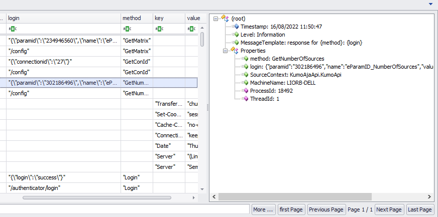 [json Viewer] Allow Setting Which Column Is Used To The Inline Json Viewer · Issue 1410
