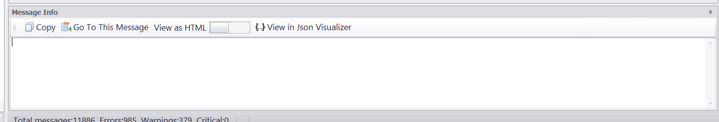 Add View Raw Data To The Message Information Panel · Issue 1849 · Analogy Logviewer Analogy