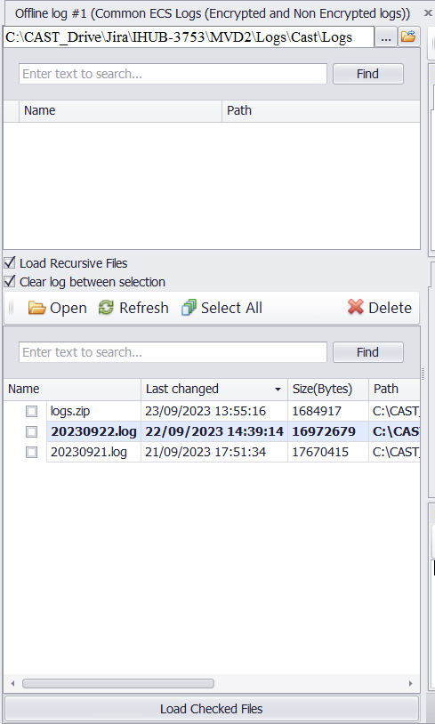 Add Collapsible Folder Section · Issue 1850 · Analogy Logviewer