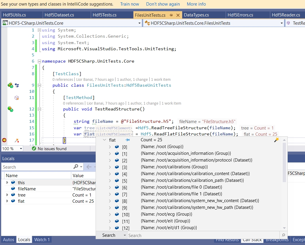 Get all the compounds names · Issue #37 · LiorBanai/HDF5-CSharp · GitHub