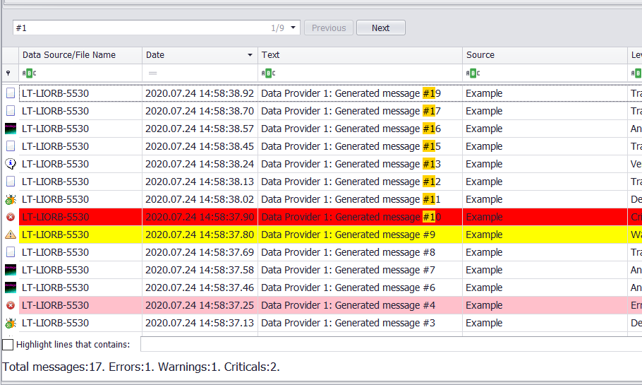 Add Search panel · Issue #269 · Analogy-LogViewer/Analogy.LogViewer · GitHub