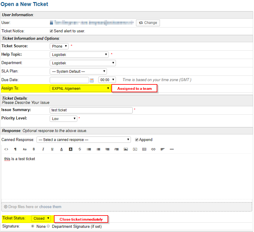 Creating a ticket with status "Closed" will set team_id to "0" · Issue ...