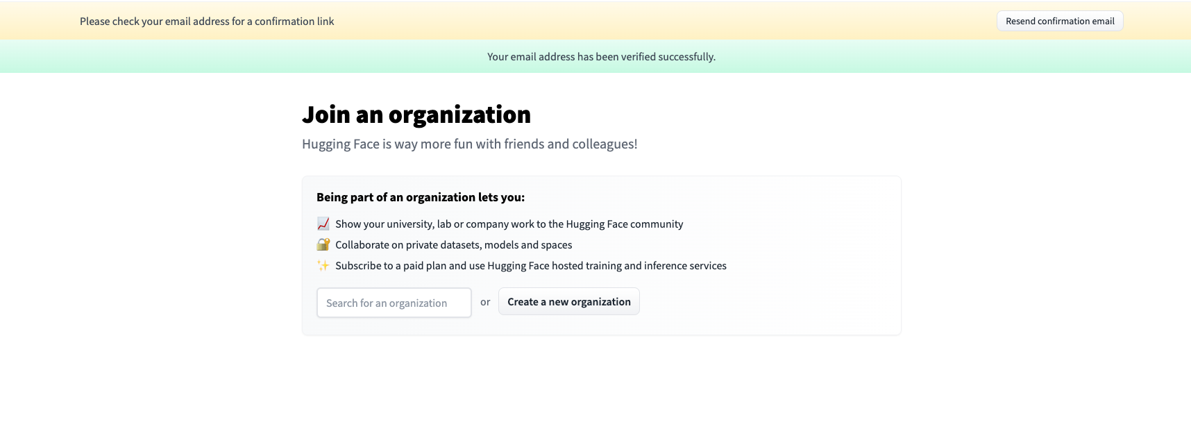 Can't get email confirmation thus can't use HF · Issue #168 · huggingface/autotrain-advanced ...