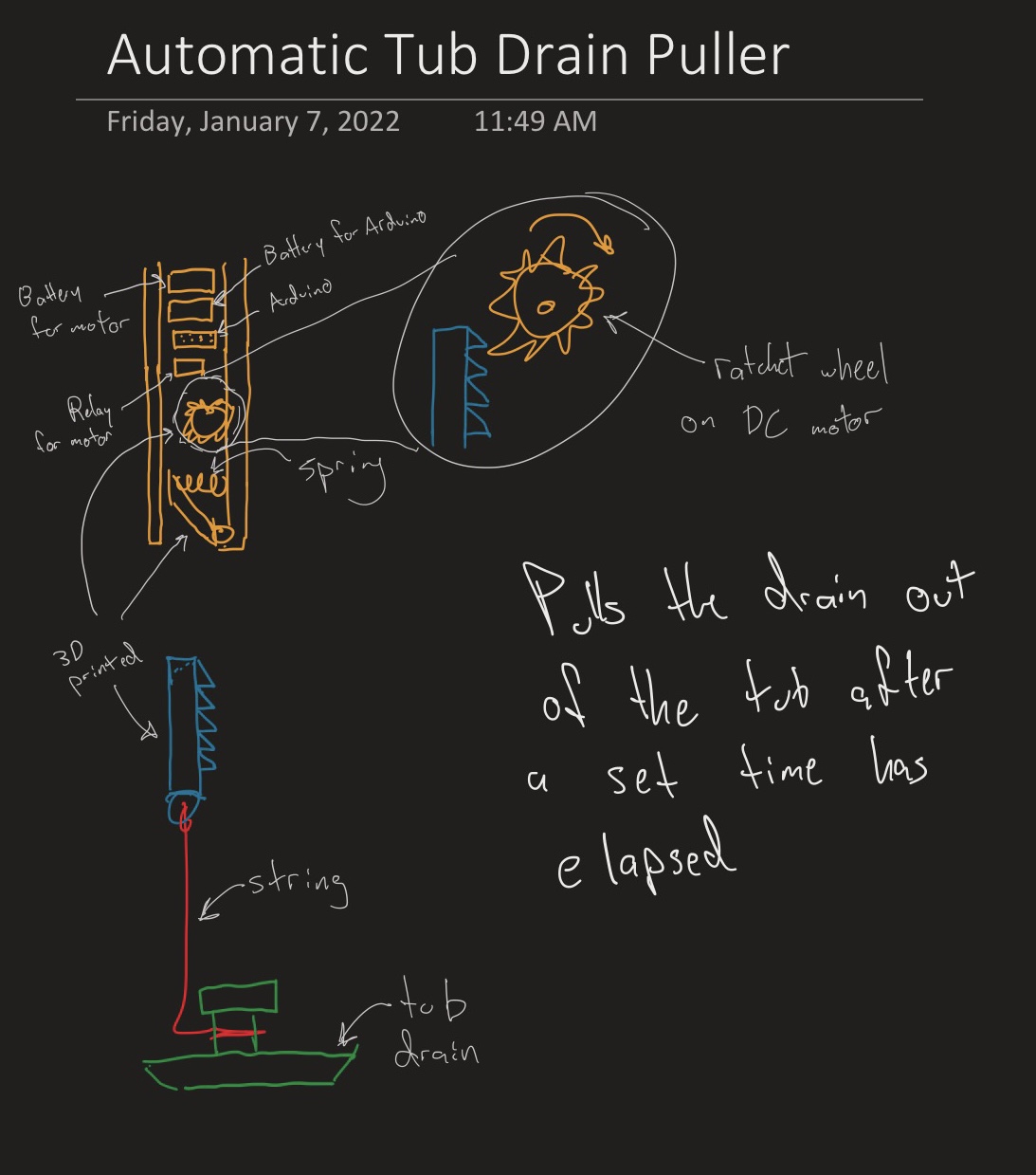 GitHub - freenicjohn/auto-tub-drain