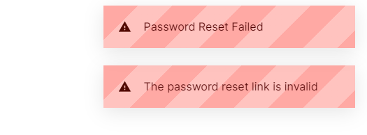 Create a new page to expired password reset link · Issue #3939 ...
