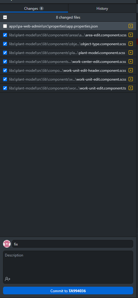 problem with deselect files for commit · Issue #13984 · desktop/desktop · GitHub