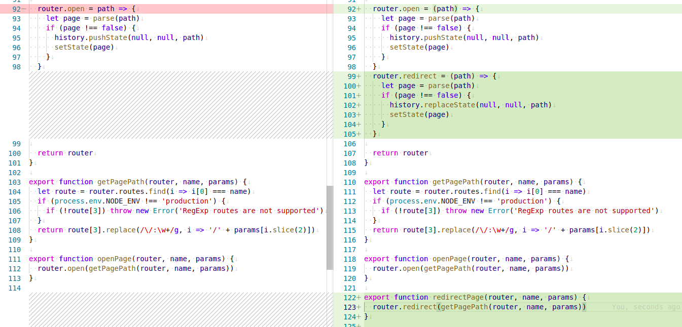 createRouter support history replaceState · Issue #19 · nanostores/nanostores · GitHub