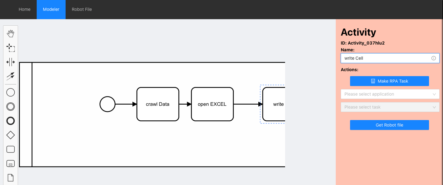 [bug] Leftovers Of The Old Bpmn Js Sidebar Overlap The Drawing Area · Issue 75 · Bptlab Ark