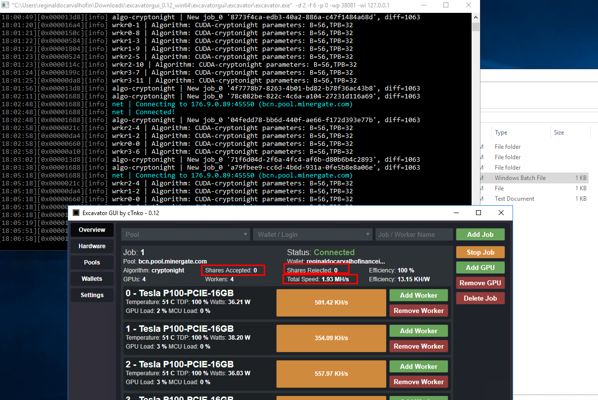 Wrong hashrate? · Issue #220 · nicehash/excavator · GitHub