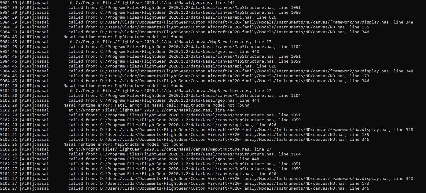 Bug - Route not drawn on ND · Issue #158 · legoboyvdlp/A320-family · GitHub