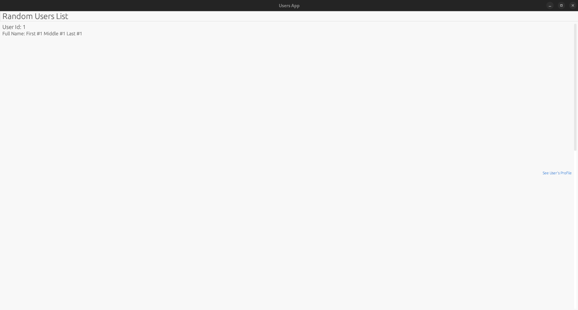 First element of the list of elements, takes up entire window height, when using RTL or LTR ...