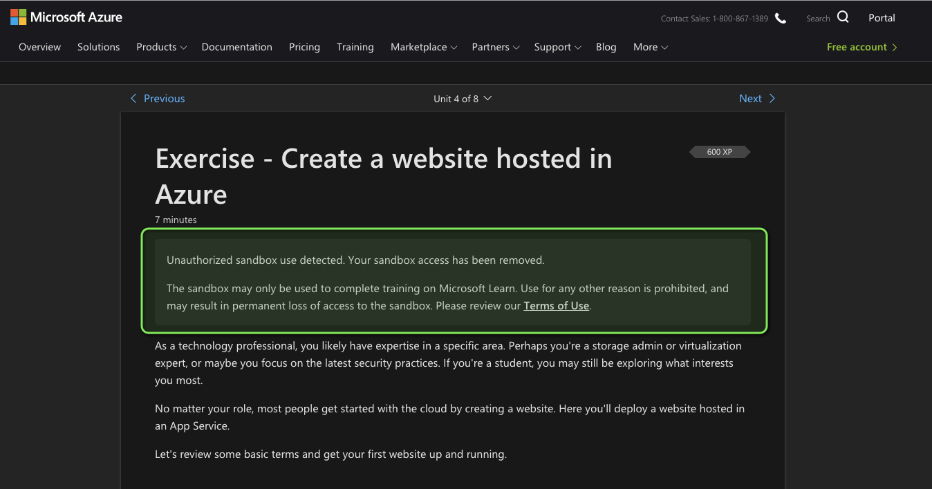 Unable to activate sandbox enviroment · Issue #2423 · MicrosoftDocs/feedback · GitHub