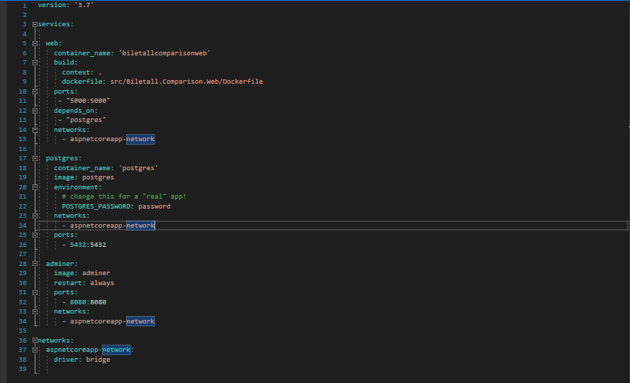 Docker migrations error · Issue #1223 · npgsql/efcore.pg · GitHub