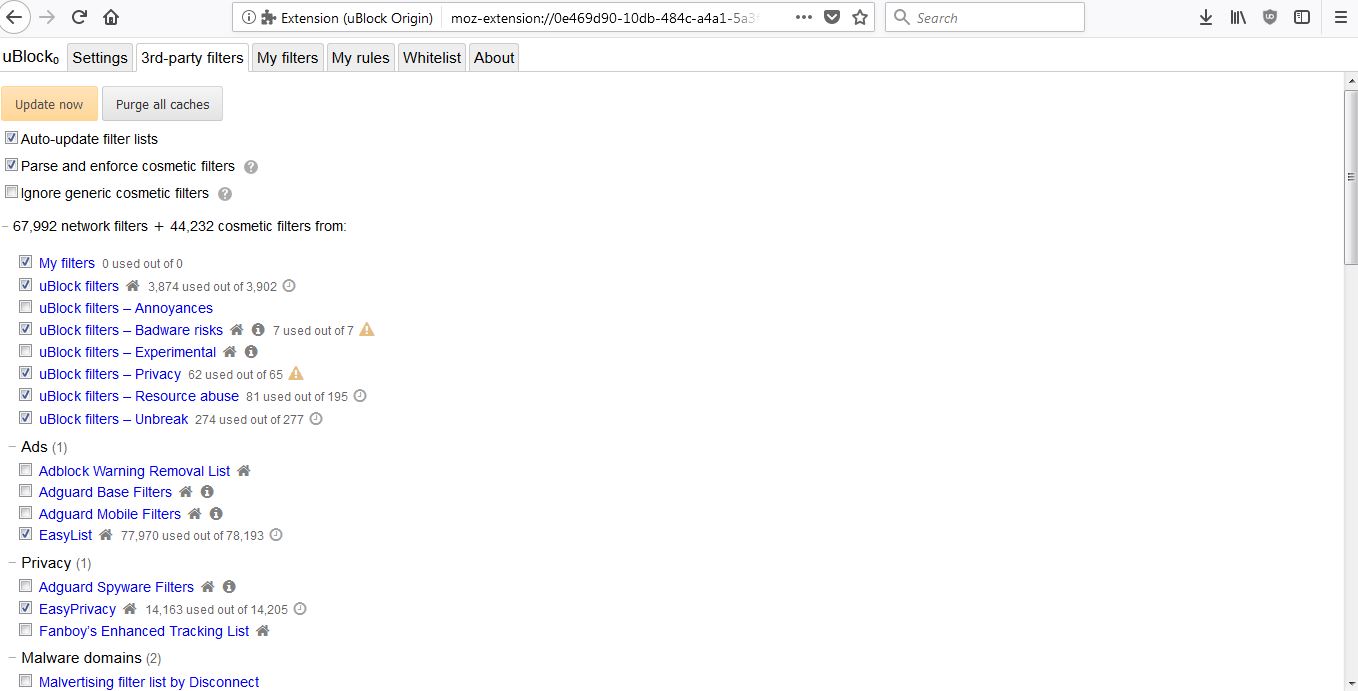 Unblocking trouble · Issue #3495 · gorhill/uBlock · GitHub
