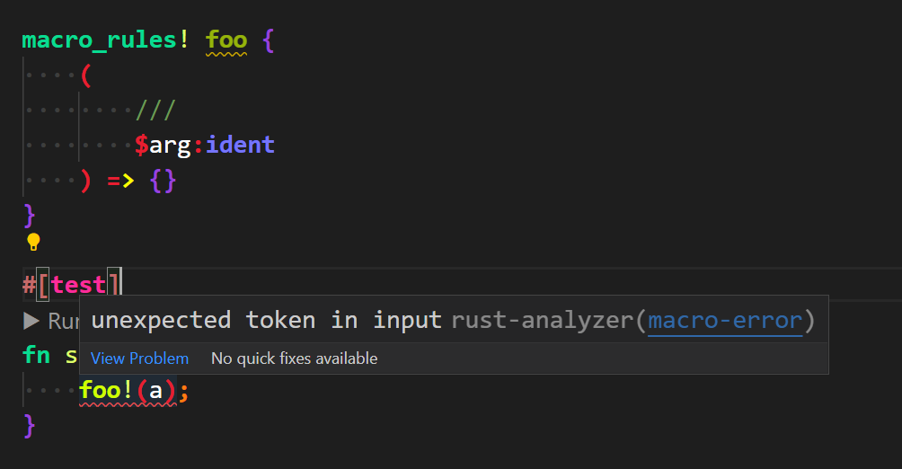 Doc comments in macro pattern trigger "unexpected token in input" · Issue #11351 · rust-lang ...