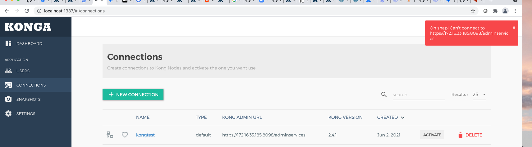 How to call HTTPs Kong admin endpoint from Konga dashboard? · Issue #696 · pantsel/konga · GitHub