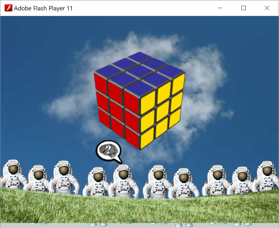 "Brain" button does not appear in eviltron super puzzlecube · Issue #1176 · ruffle-rs/ruffle ...