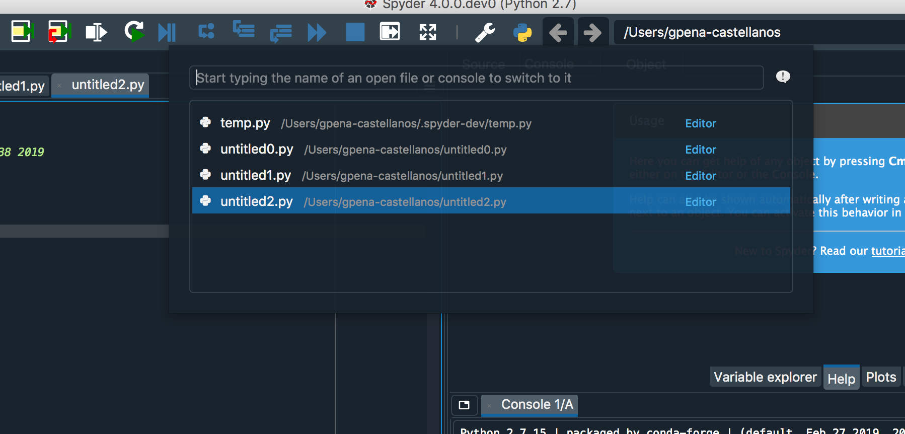 Multiline Tab Bar In Editor · Issue 7053 · Spyder Idespyder · Github