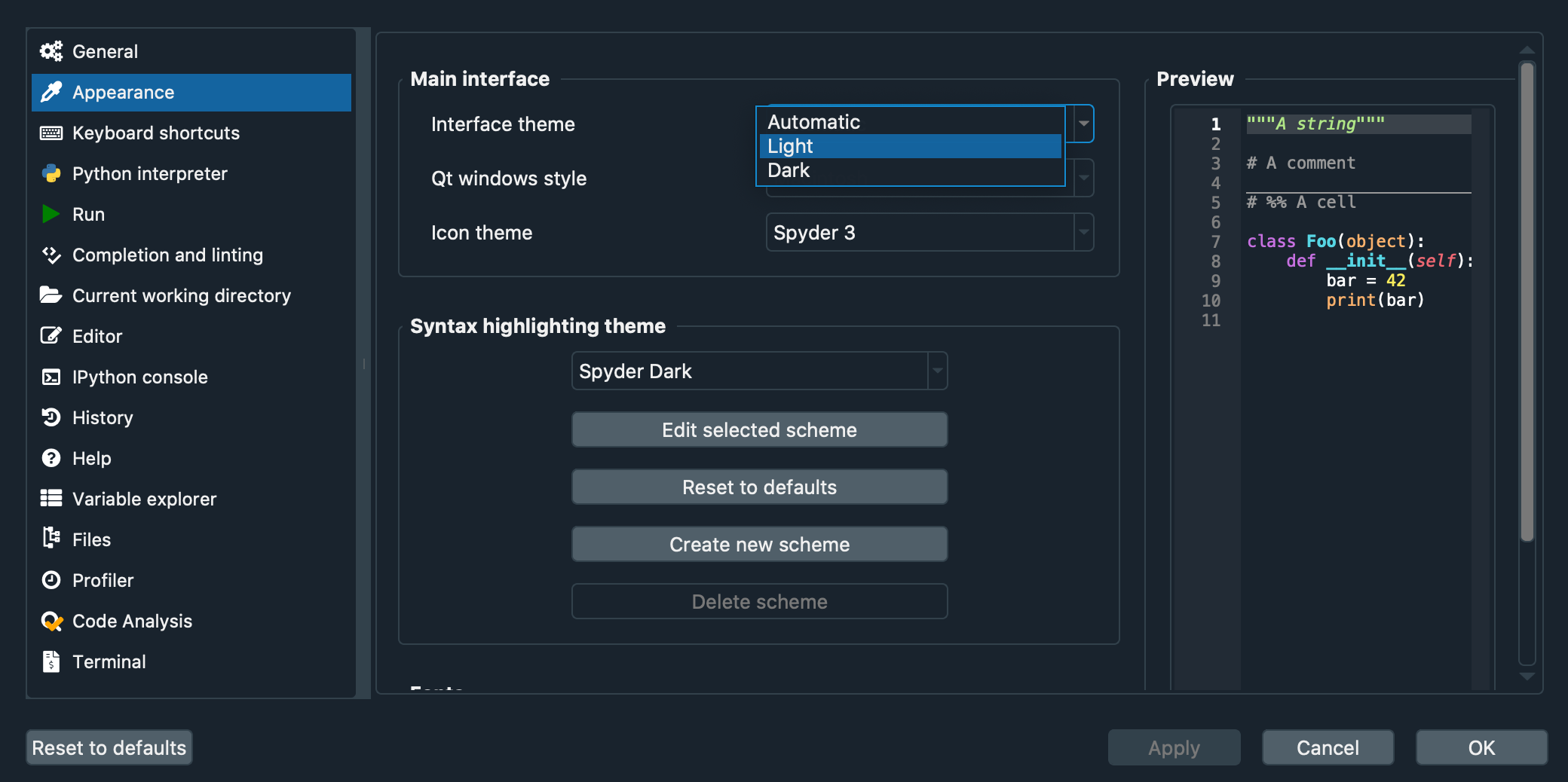 How can I make the code font size bigger? · Issue #12681 · spyder-ide ...