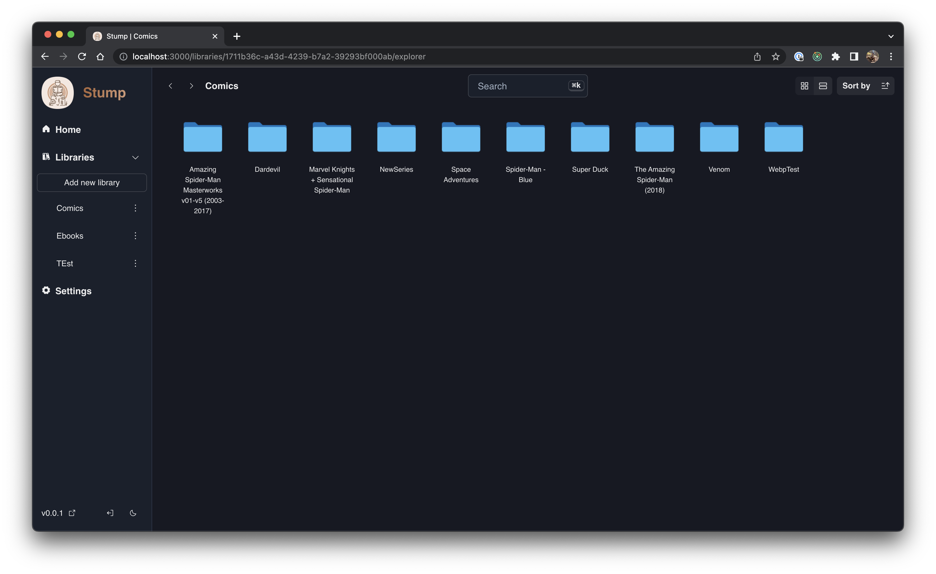 Library file explorer · Issue #40 · stumpapp/stump · GitHub