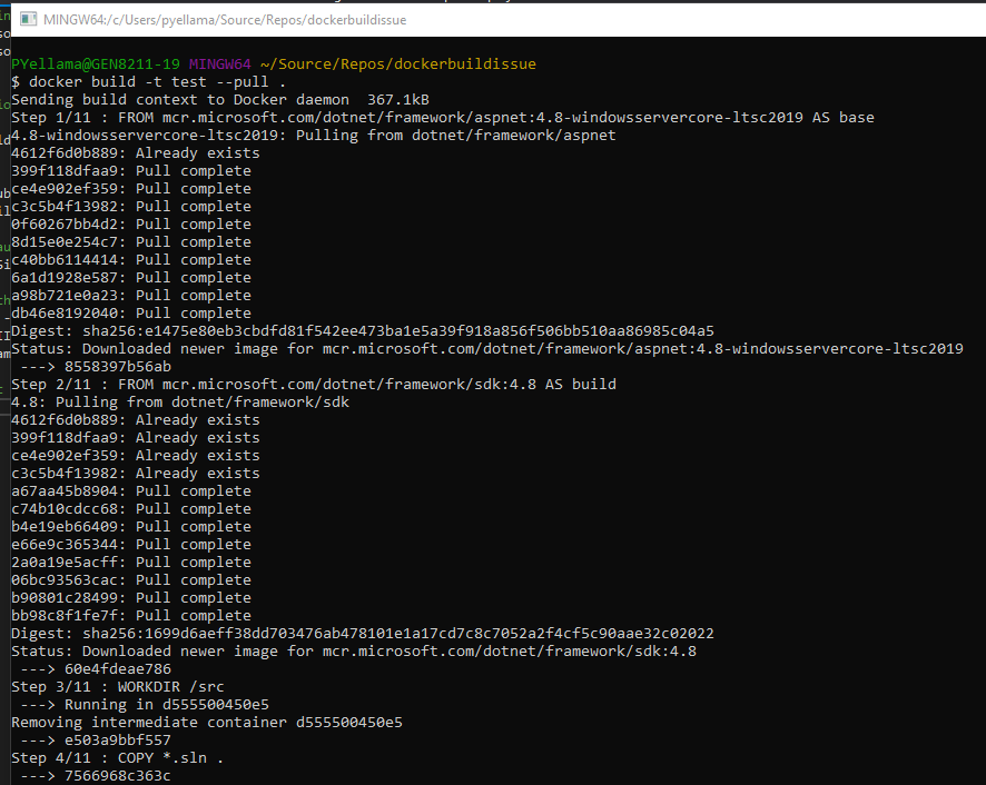 .NET Framework 4.8 website builds are failing with the microsoft 4.8 ...