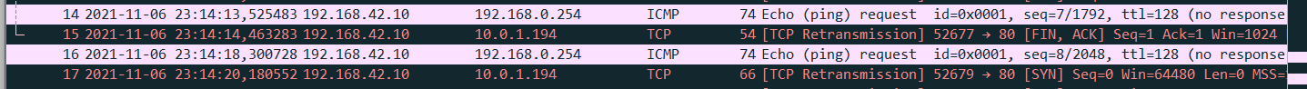 VPN packets not "working" when capturing VPN interface with npcap (by ...