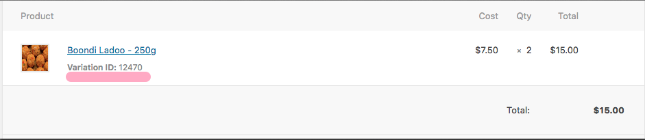 Order details page not displaying variation/attribute name · Issue #22670 · woocommerce ...