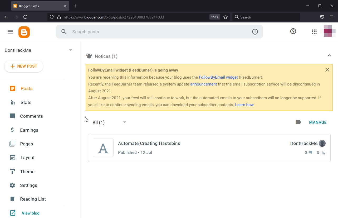 GitHub - hirusha-adi/getting-started-with-blogger