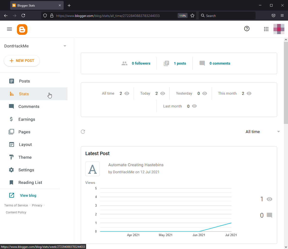 GitHub - hirusha-adi/getting-started-with-blogger