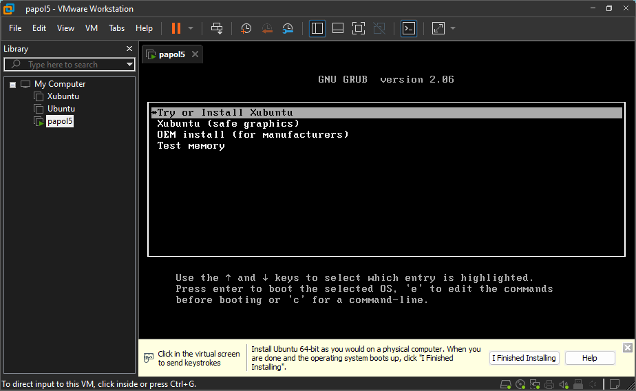 invalid file name 'boot=casper' you need to load the kernel first error ...